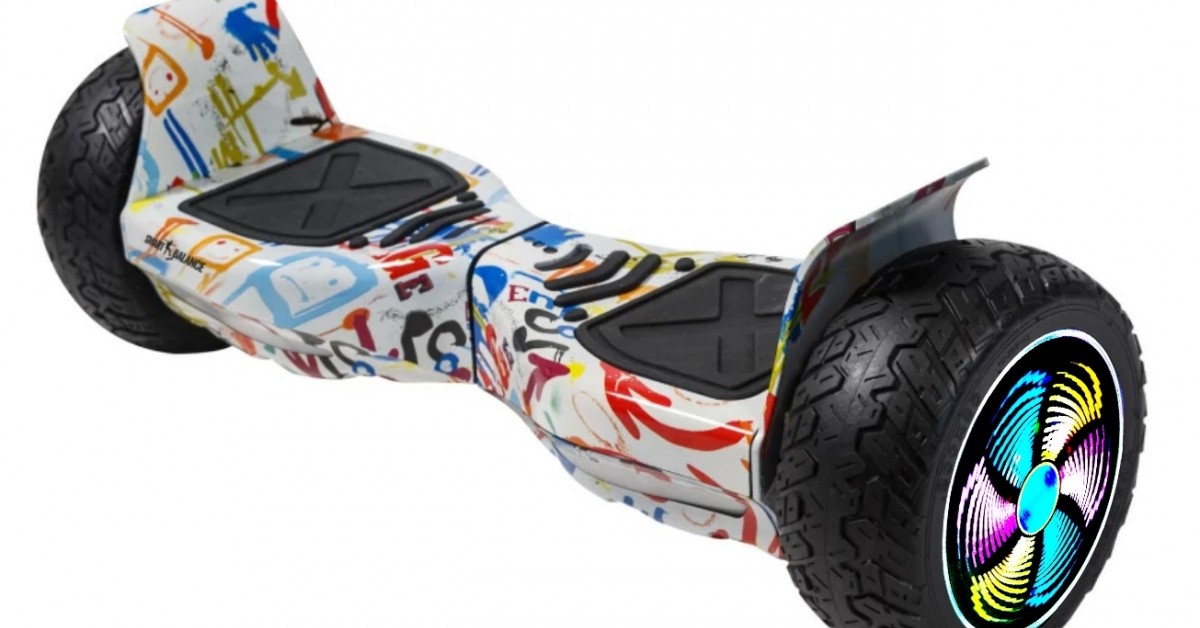 8.5 colos Hoverboard Off-Road, Hummer Splash PRO, Nagy Hatótávolság ...