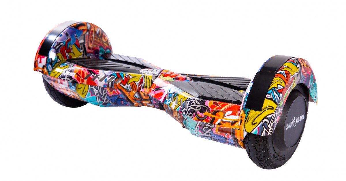 Hoverboard 8 Inch-es, Teljesítménye 700W, Bluetooth-os beépített ...